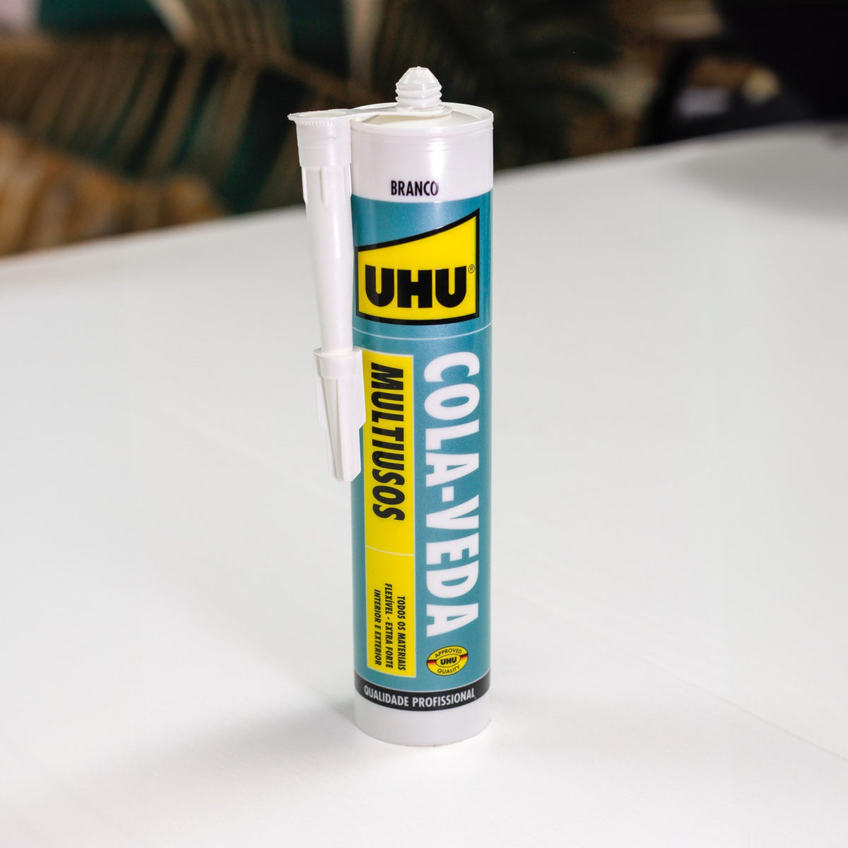 Cola e veda UHU 300ml para aderência forte – Kiause